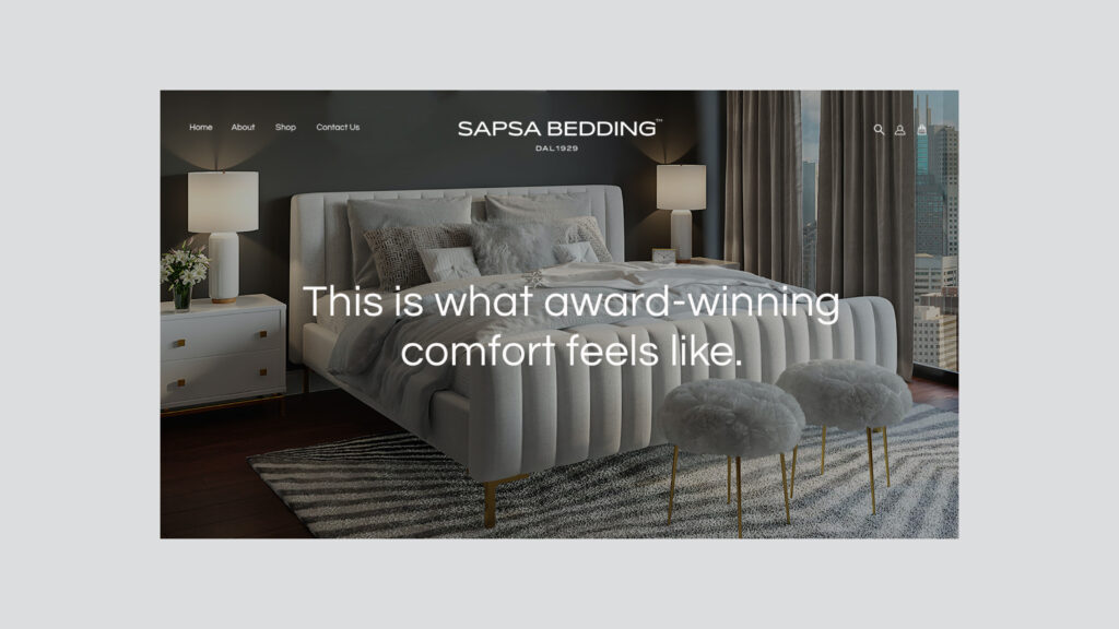SAPSA BEDDING – TINT DESIGN